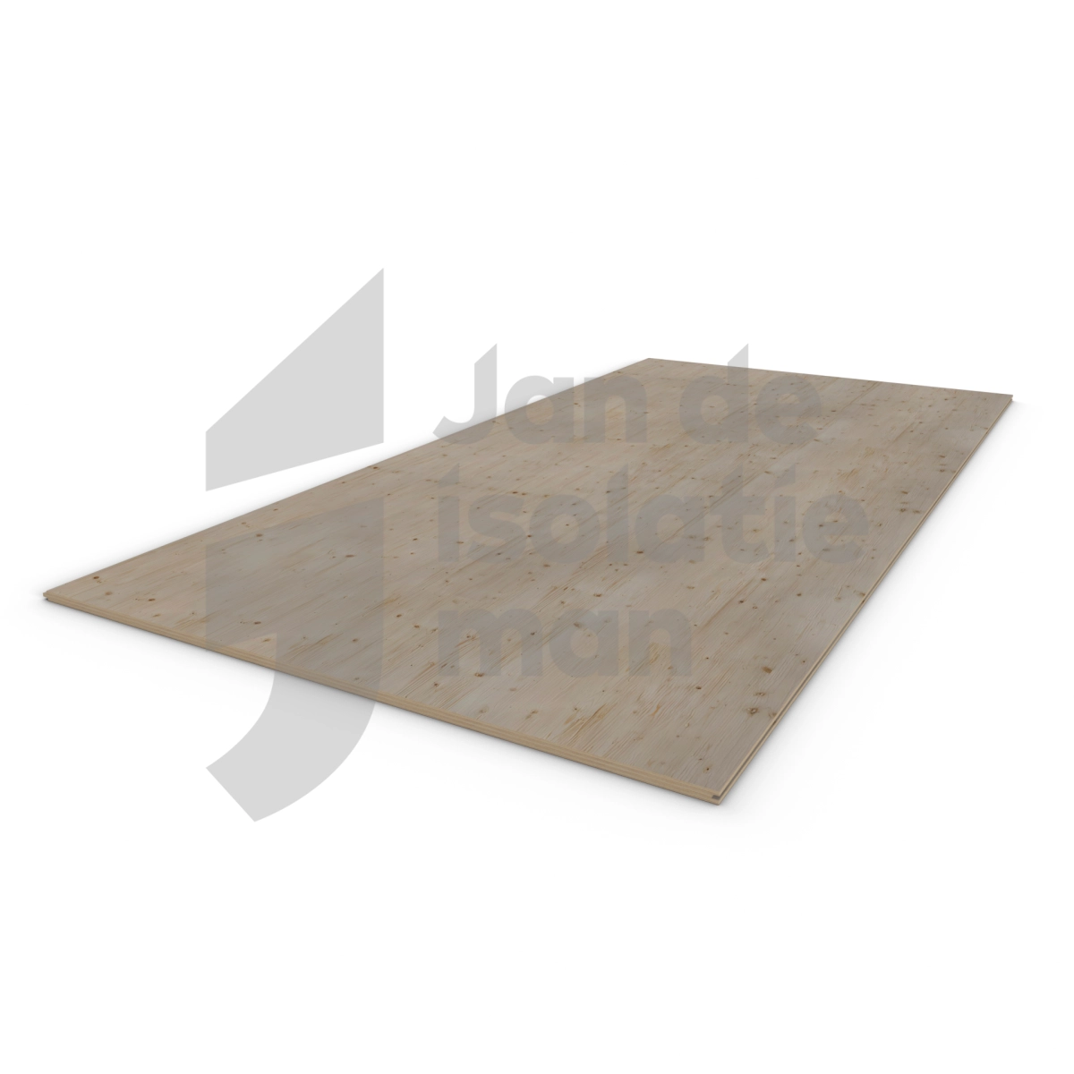 Underlayment Elliottis Pine 2TG 2440x1220x18 | Jan de Isolatieman