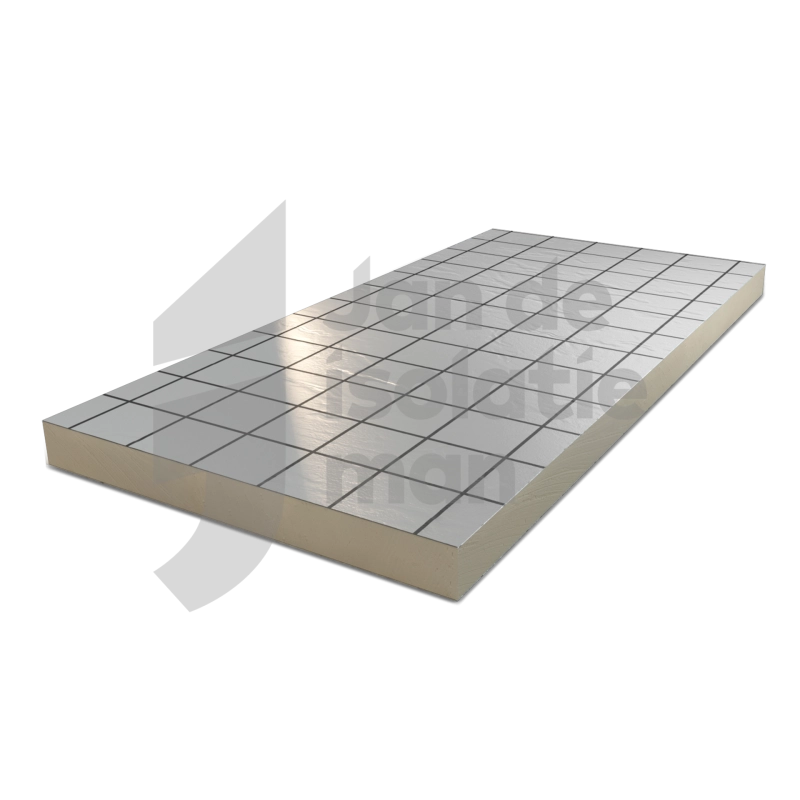 ACTIE PIR 2-zijdig Aluminium 1200x600x80mm | Jan de Isolatieman
